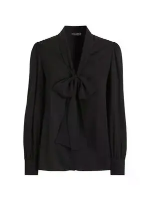 Dolce & Gabbana Tonal Stitching Blouse