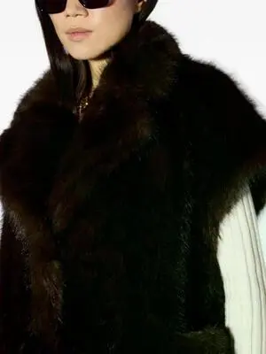 Liviana Conti Faux-fur Oversized Coat