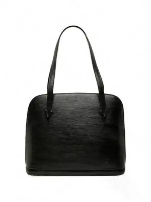 LOUIS VUITTON Epi Lussac Shoulder Bag - Black