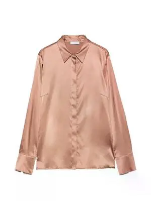 Peserico Satin Finish Long Sleeve Shirt