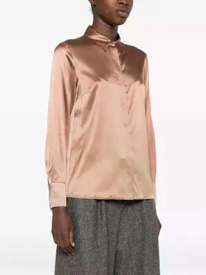 Peserico Satin Finish Long Sleeve Shirt
