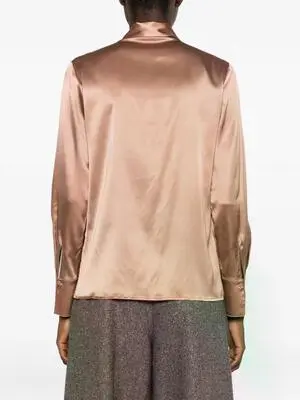 Peserico Satin Finish Long Sleeve Shirt