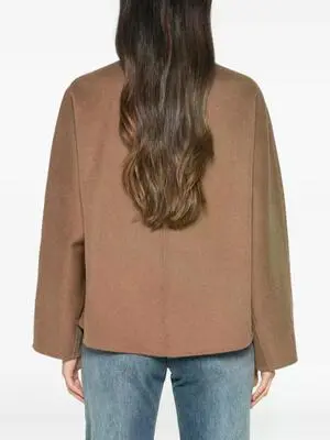 Max Mara Wool Jacket With Scarf