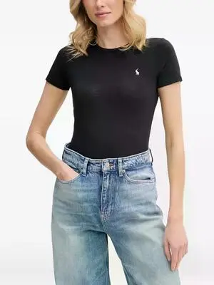 Polo Ralph Lauren Embroidered Crew Neck Bodysuit