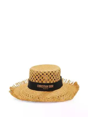 Dior Woven Straw Hat