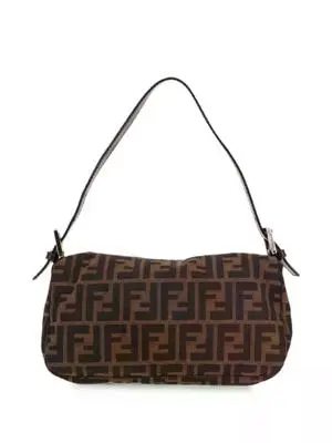 Fendi 1990s Baguette Logo-printed Handbag