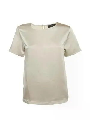 Max Mara Short-sleeve Blouse - Grey