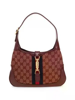 Gucci 2020s Jackie Gg Supreme Handbag - Red