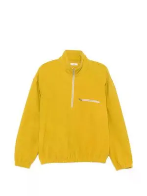 RIER Zip-fastening Fleece Sweatshirt - Yellow