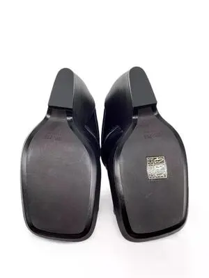 Khaite Stagg Wedge Sandals