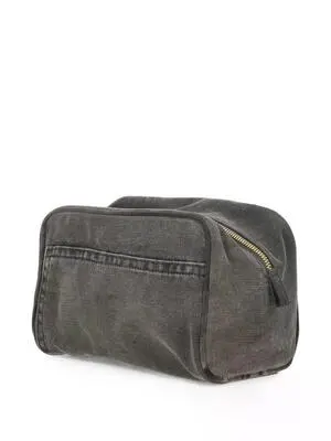 ANOTHER CHANCE Faded-effect Zip-fastening Wash Bag