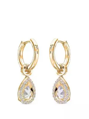ANABELA CHAN Diamond Pendant Hoop Earrings