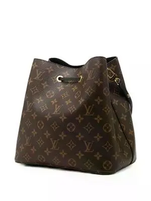 LOUIS VUITTON 2020 Monogram Neonoe Mm Bucket Bag - Brown