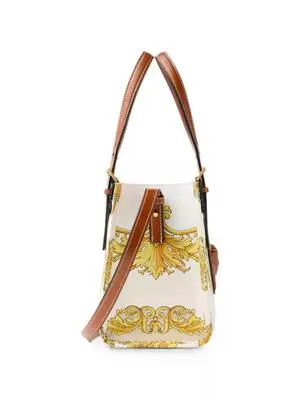 Versace Rivière-printed Mini Canvas Tote