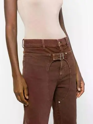 Stella McCartney Workwear Cropped Denim Pants