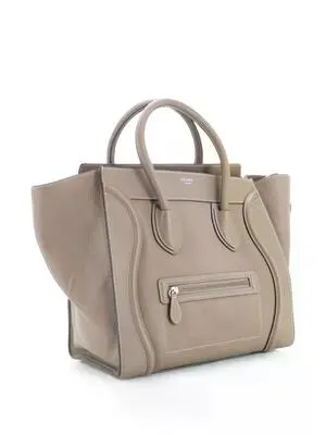 Celine Luggage Bag Grainy Leather Mini Tote Bag