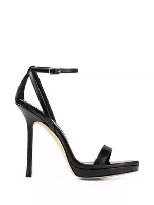 JIMMY CHOO Moza 120 Ankle Strap Platform Sandals