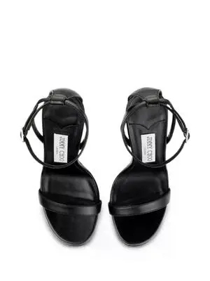 JIMMY CHOO Moza 120 Ankle Strap Platform Sandals