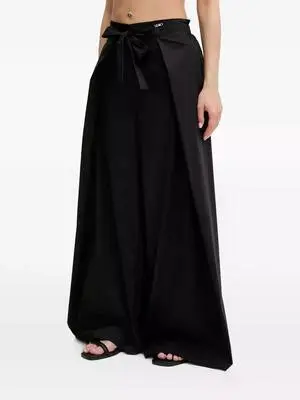 Liu Jo Bow-detail Palazzo Pants