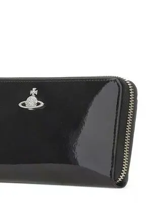 VIVIENNE WESTWOOD Orb-rhinestone-embellished Wallet