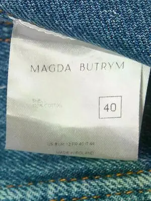 Magda Butrym Strapless Zip-up Top