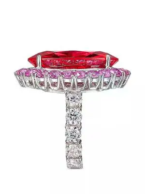 ANABELA CHAN Candy Crush Sapphire And Diamond Ring - Silver