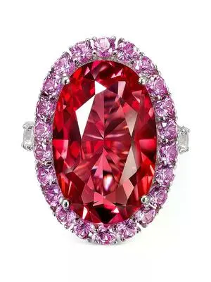 ANABELA CHAN Candy Crush Sapphire And Diamond Ring