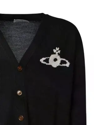 VIVIENNE WESTWOOD Orb-motif V-neck Cardigan