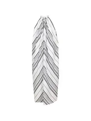 MARRAKSHI LIFE Striped Halterneck Maxi Dress
