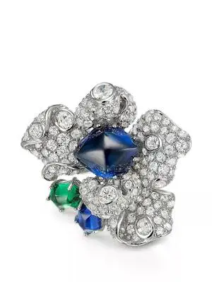 ANABELA CHAN Blossom Multi-stones Ring