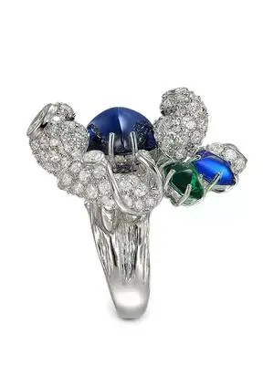 ANABELA CHAN Blossom Multi-stones Ring