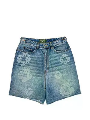 DENIM TEARS Wreath Detail Denim Shorts