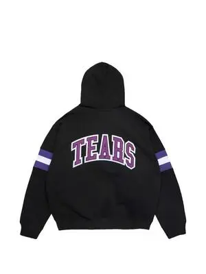 DENIM TEARS Stripe-detail Zip-up Hoodie