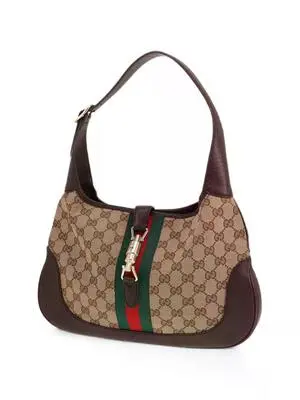 Gucci 2010s Jackie Gg Supreme Handbag