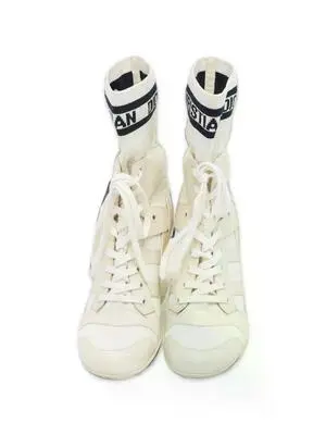 Dior D-zenith Knit Ankle Boots