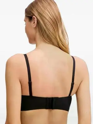 Chantelle Lace Panel Bra - Black