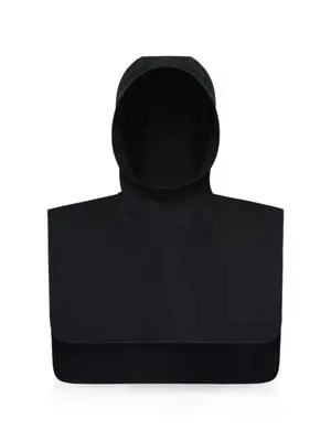 MUZARADI Logo-patch Cotton Hood