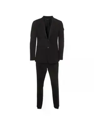 Giorgio Armani Single-breasted Suit - Black