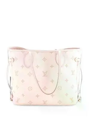 LOUIS VUITTON Neverfull Nm Monogram Empreinte Eden Mm Tote Bag - Neutrals