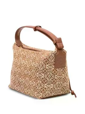 Loewe Small Anagram Canvas Cubi Bag Shoulder Bag