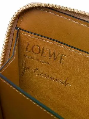 Loewe 2022 Joe Brainard Words Leather Amazona Pouch Satchel