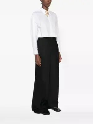 Imperial Cropped Long-sleeve Shirt