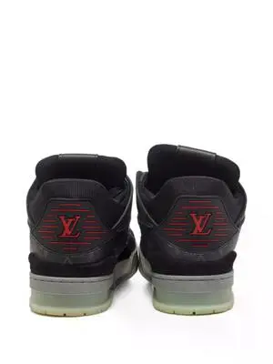 LOUIS VUITTON Logo Monogram Eclipse Low-top Sneakers