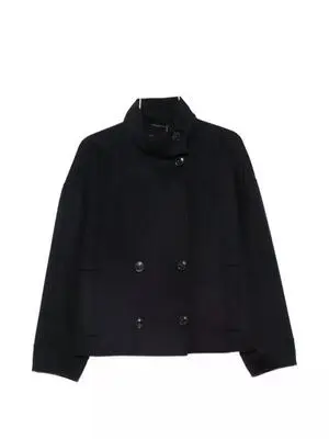 Max Mara Double-breasted High-neck Jacket