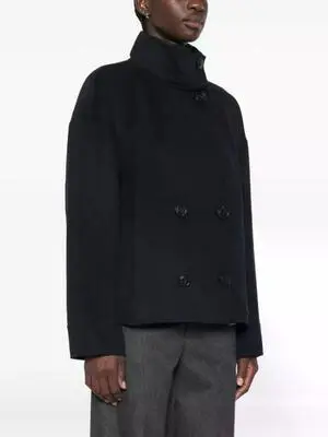 Max Mara Double-breasted High-neck Jacket