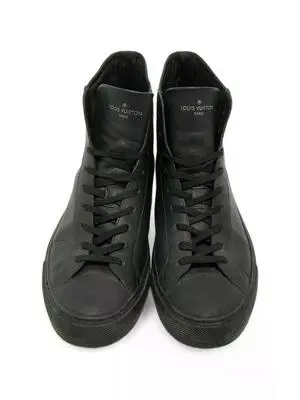 LOUIS VUITTON Rainbow Tattoo Sneakers - Black