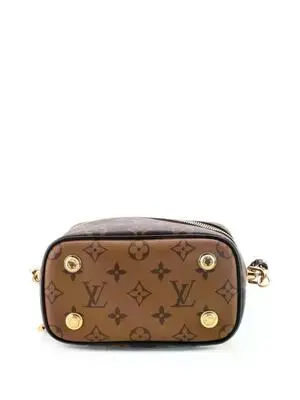 LOUIS VUITTON Vanity Handbag Reverse Monogram Canvas Pm Satchel