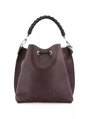 LOUIS VUITTON Muria Mahina Leather Bucket Bag