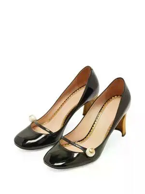 Gucci Gg Pearl-embellished Pumps