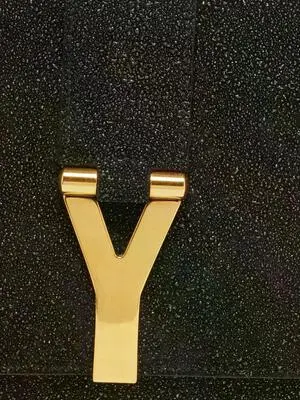 Saint Laurent Large Chyc Y-motif Clutch Bag